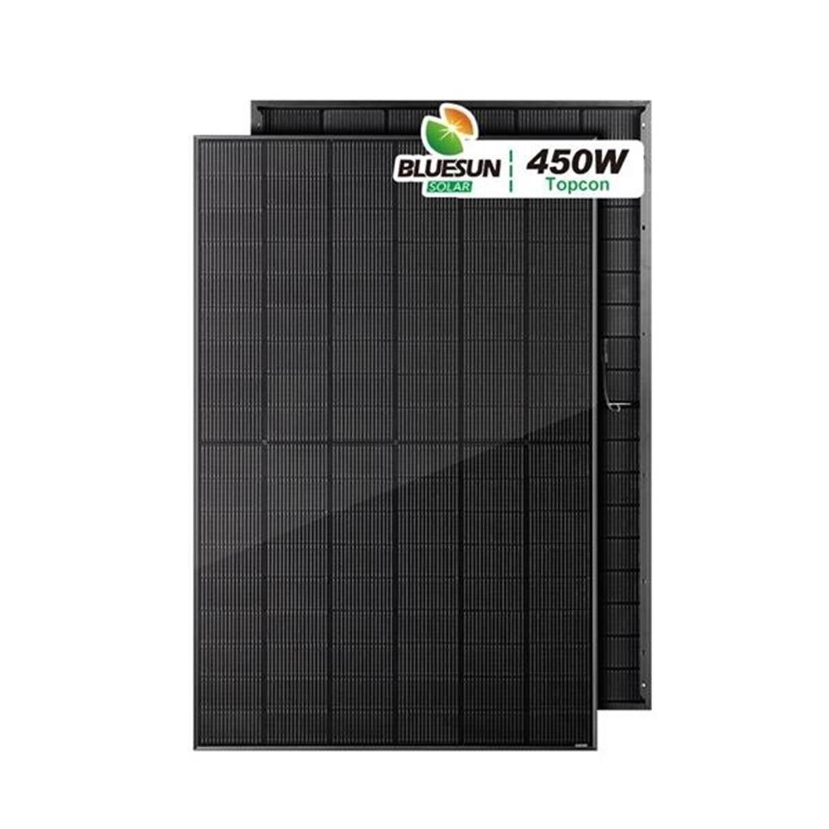BLUESUN 450 Wp Bifacial Topcon N Type PV Module BSM450M10-54NHNH, 83,18