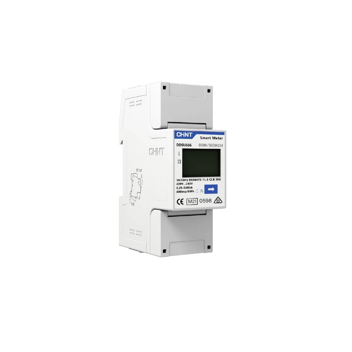 Chint Smart Meter RS485 DDSU666 80A 220-240V Einphasig, 82,11